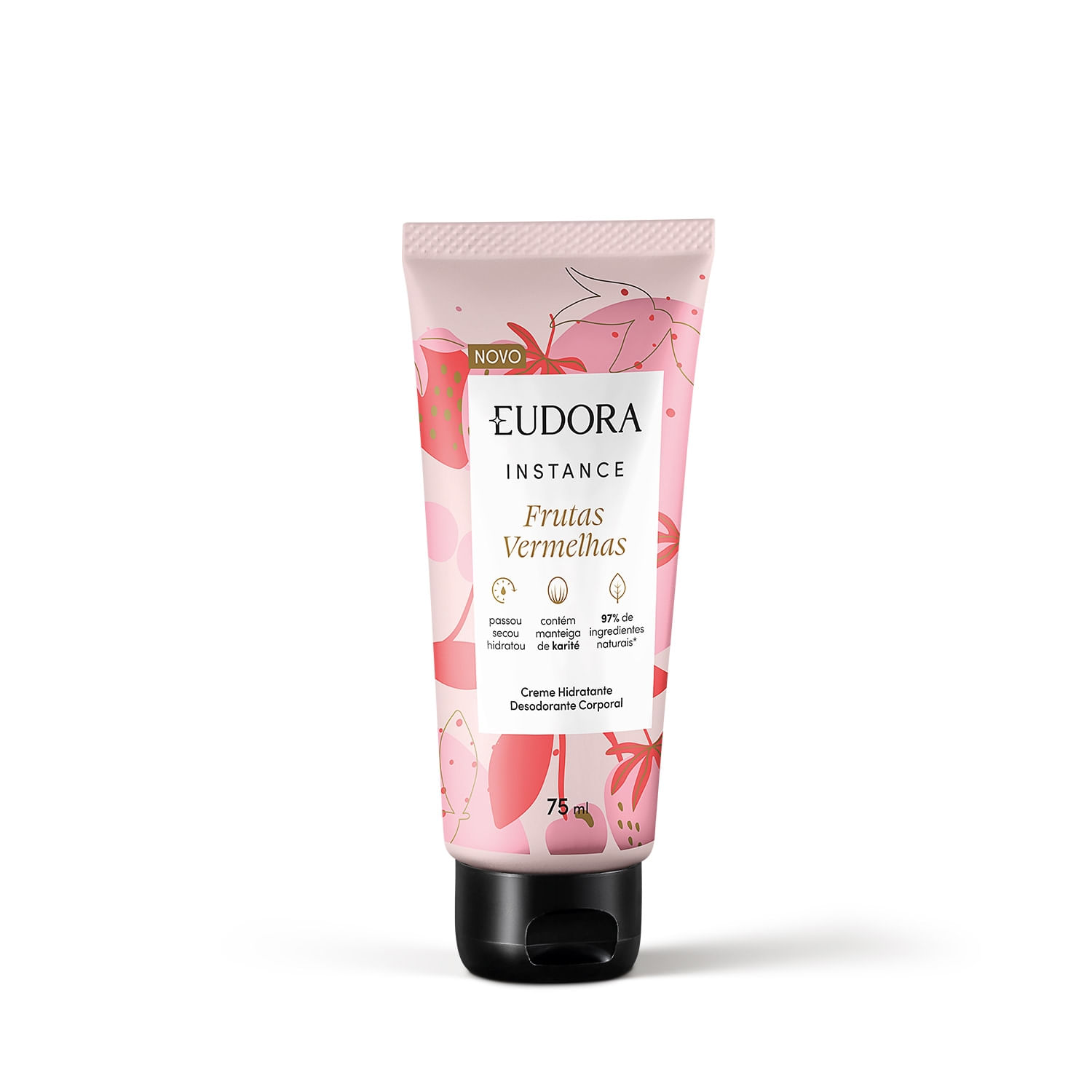 Eudora Instance Frutas Vermelhas Loção Corporal 75ml - Privalia