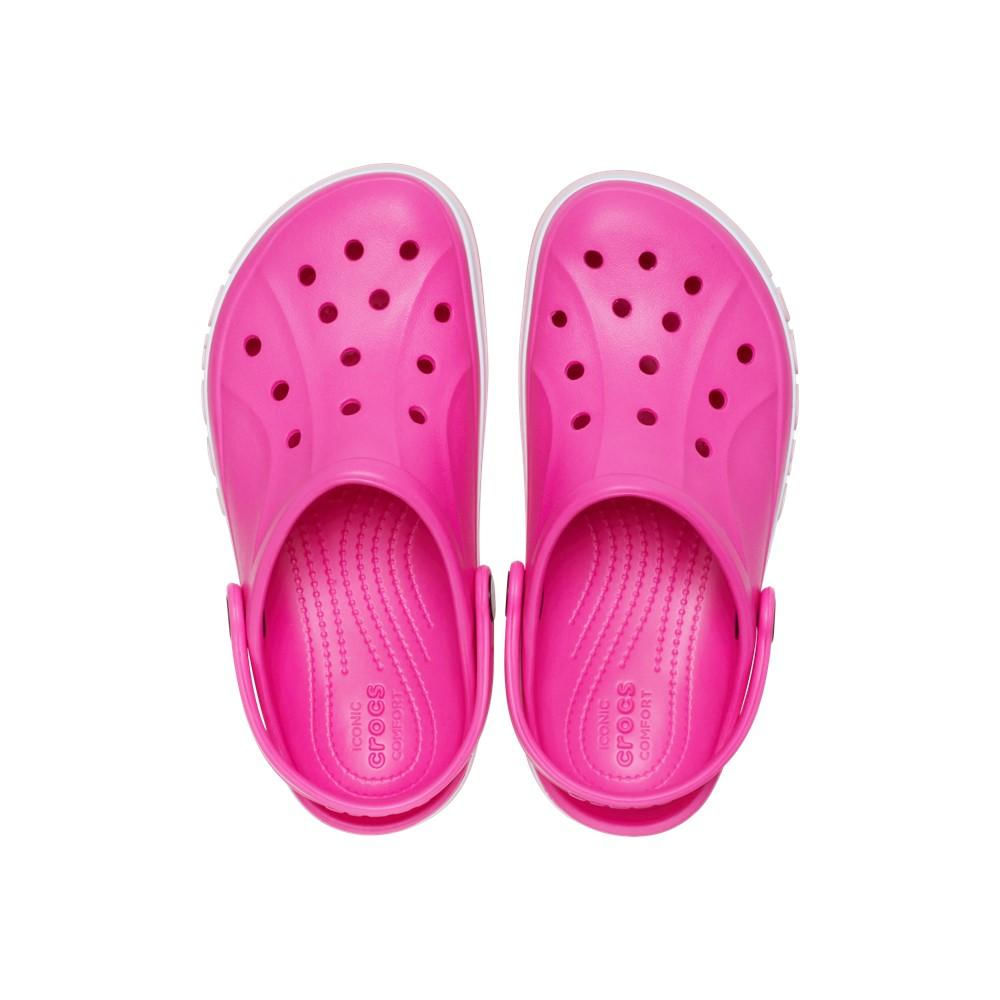 Sandália crocs bayaband clog k electric pink/petal pink - Privalia