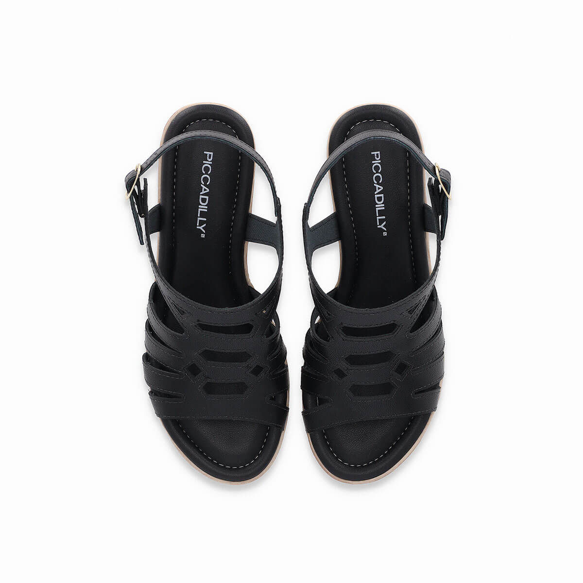 Sandália Debora Salto Alto Preto - Privalia