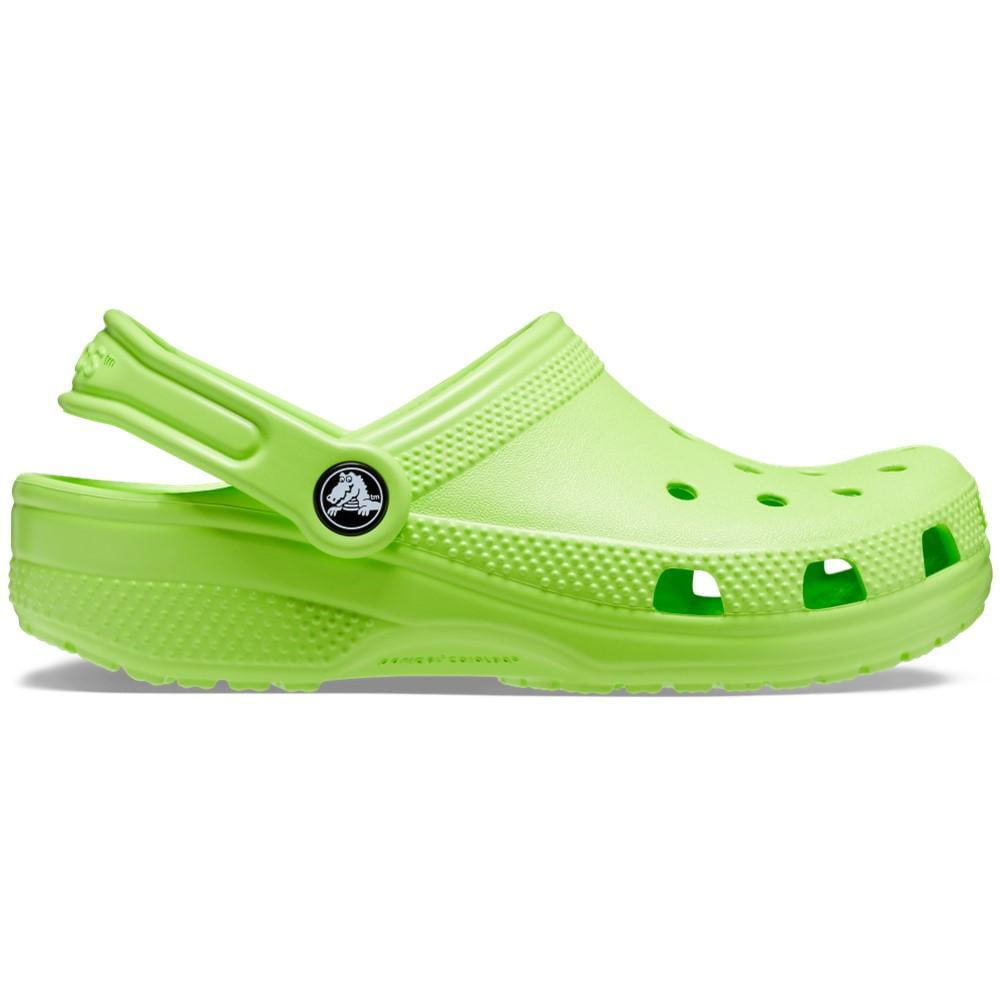 Sandália crocs classic clog kids limeade - Privalia