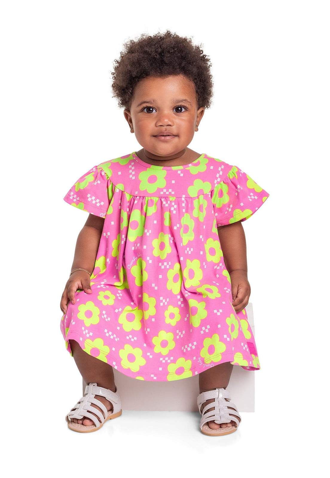 Vestido em Cotton para Bebê Menina Quimby - Privalia