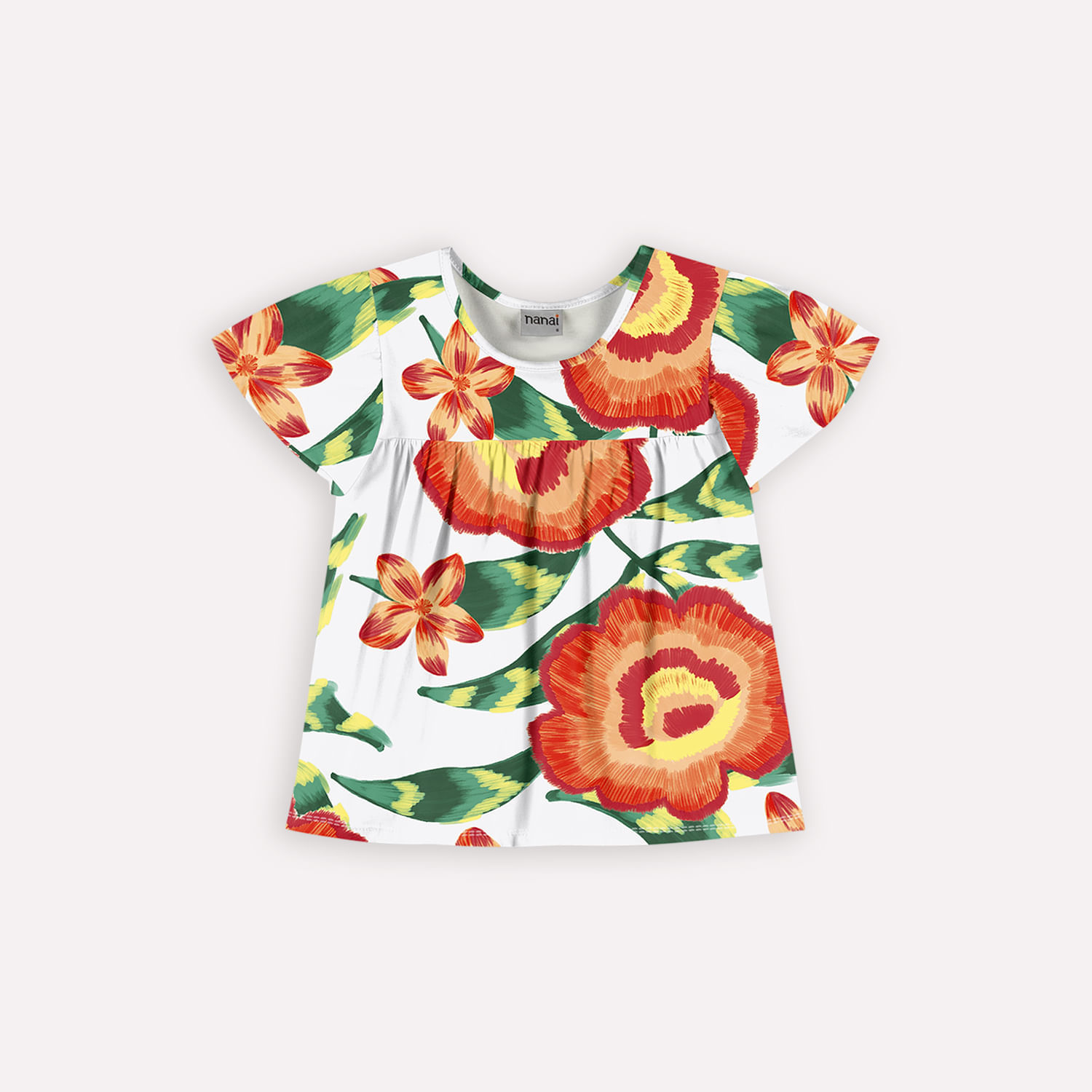 Conjunto Infantil Menina Estampa Tropical Nanai - Privalia