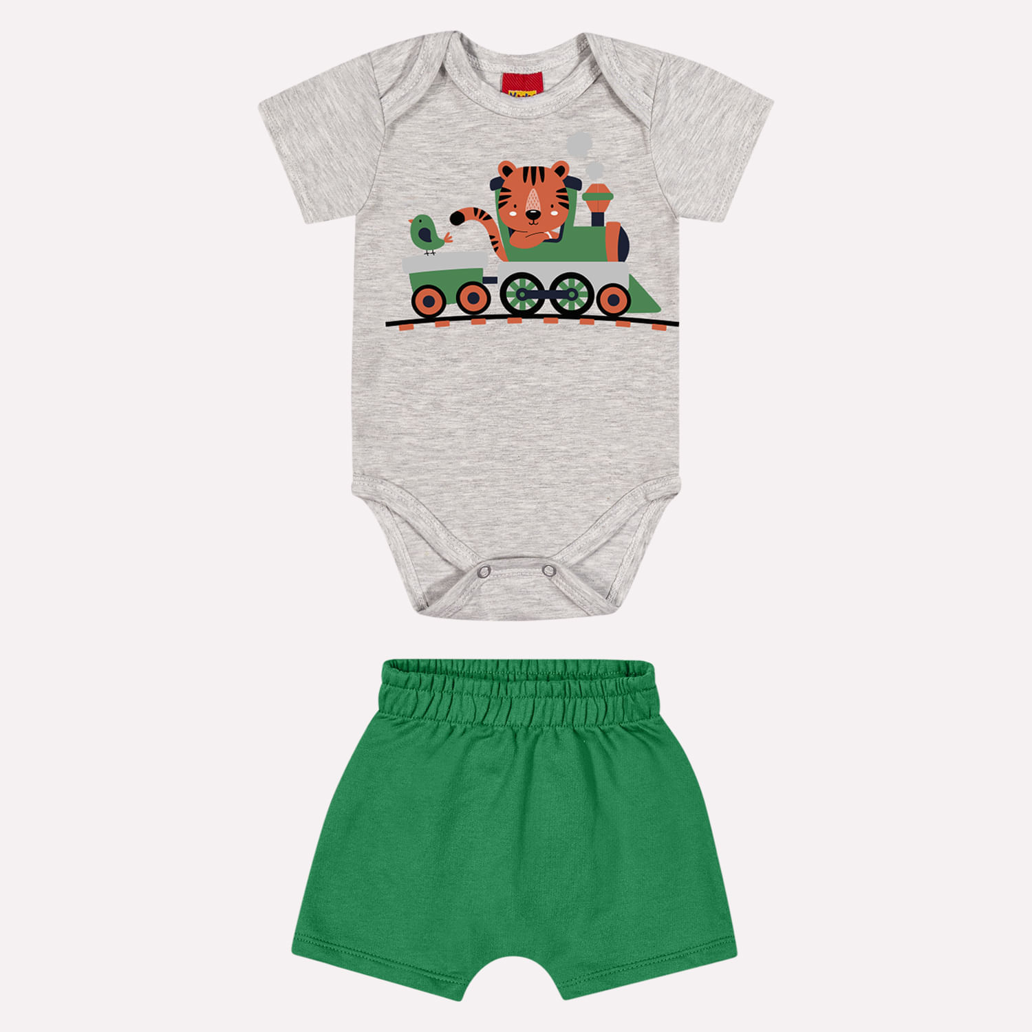 Conjunto Bebê Menino Estampa Bichinho Kyly - Privalia