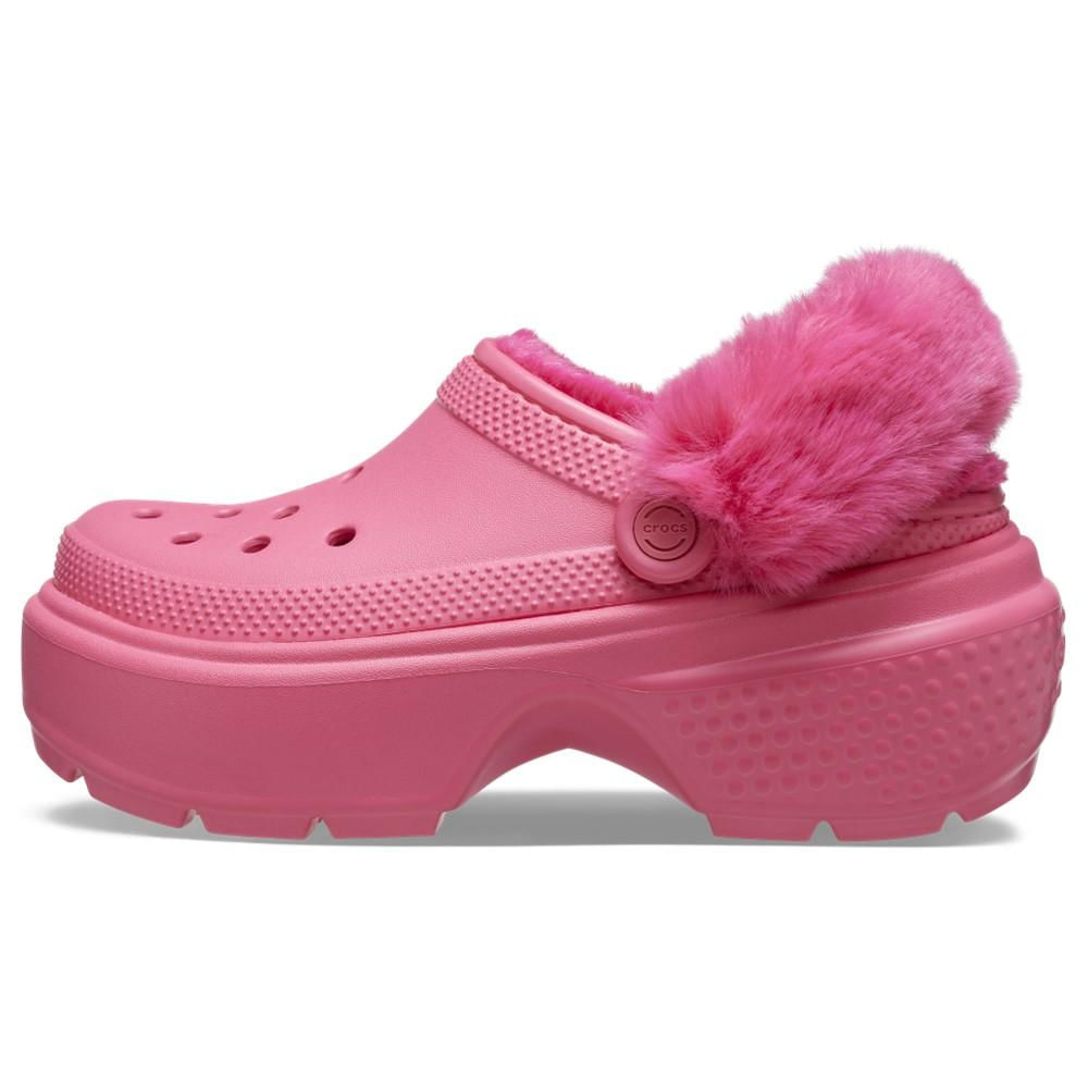 Sandália crocs stomp lined clog hyper pink - Privalia