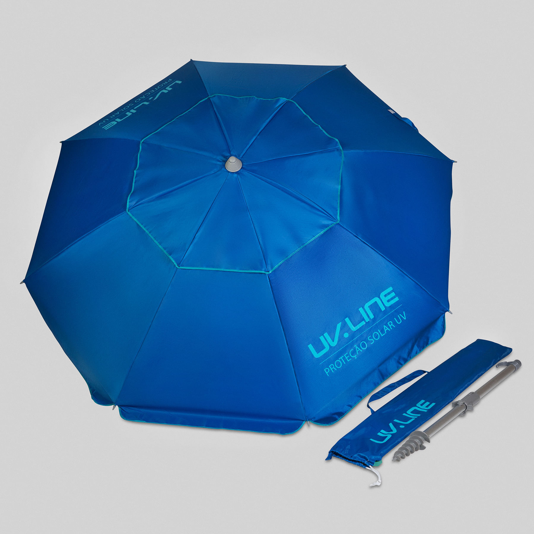 Guarda-Sol UV Com Proteção Solar Azul Bic - Privalia
