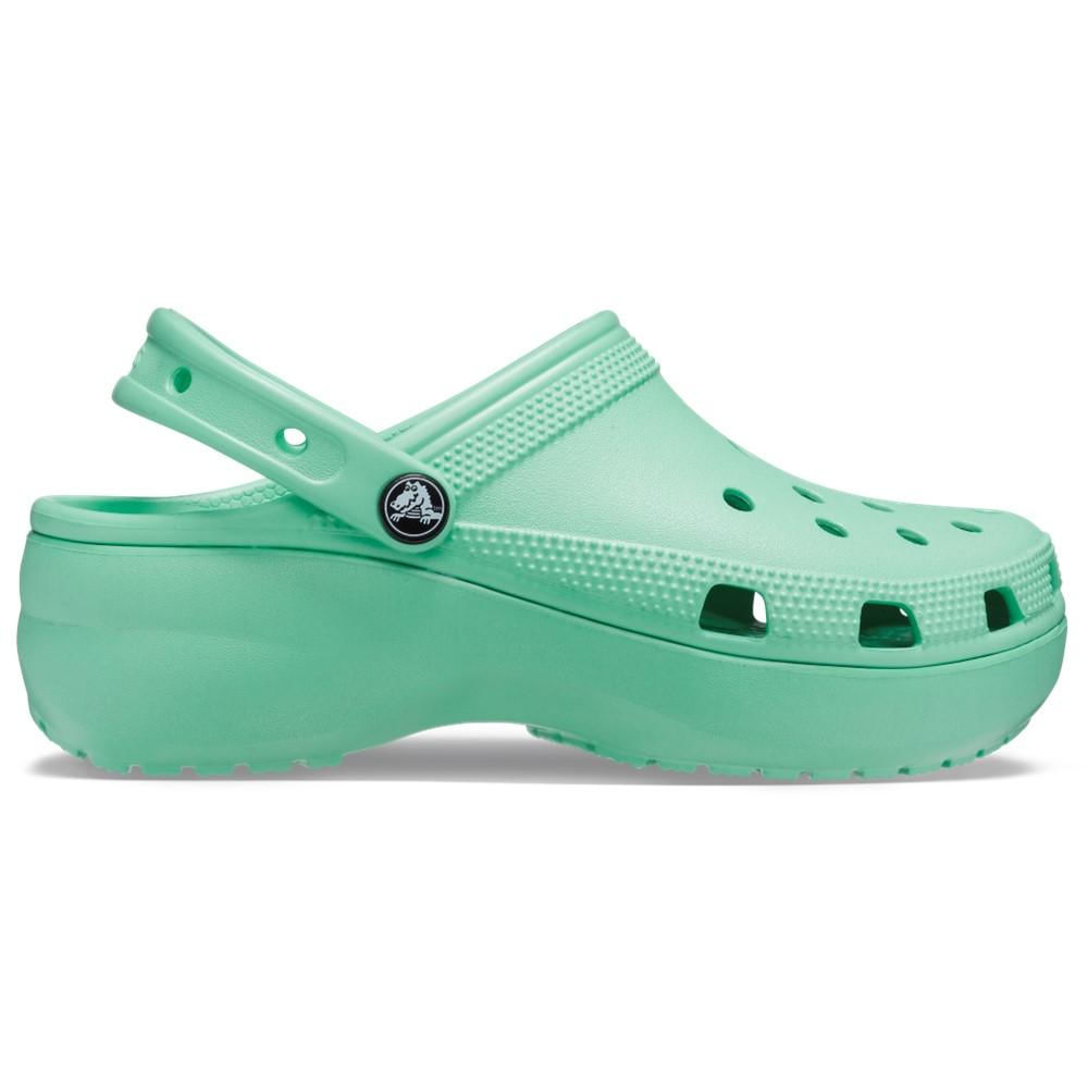 Crocs classic platform clog w jade stone - Privalia