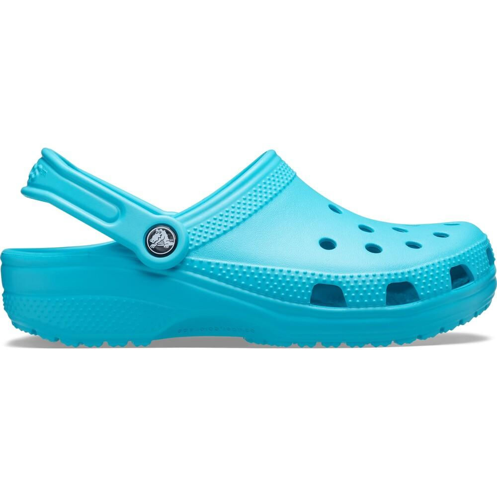 Sandália crocs classic digital aqua - Privalia