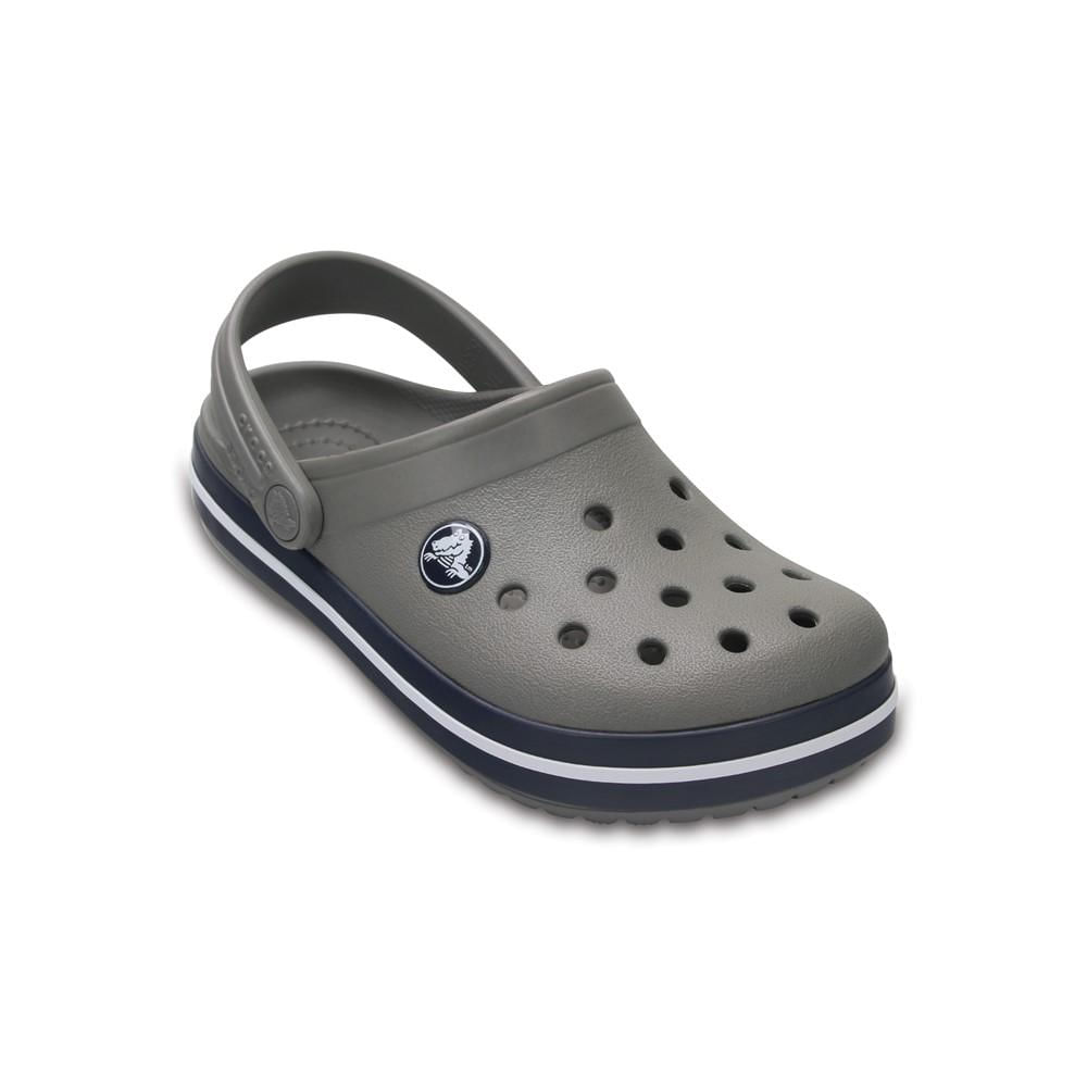 Sandália crocs crocband kids smoke/navy - Privalia