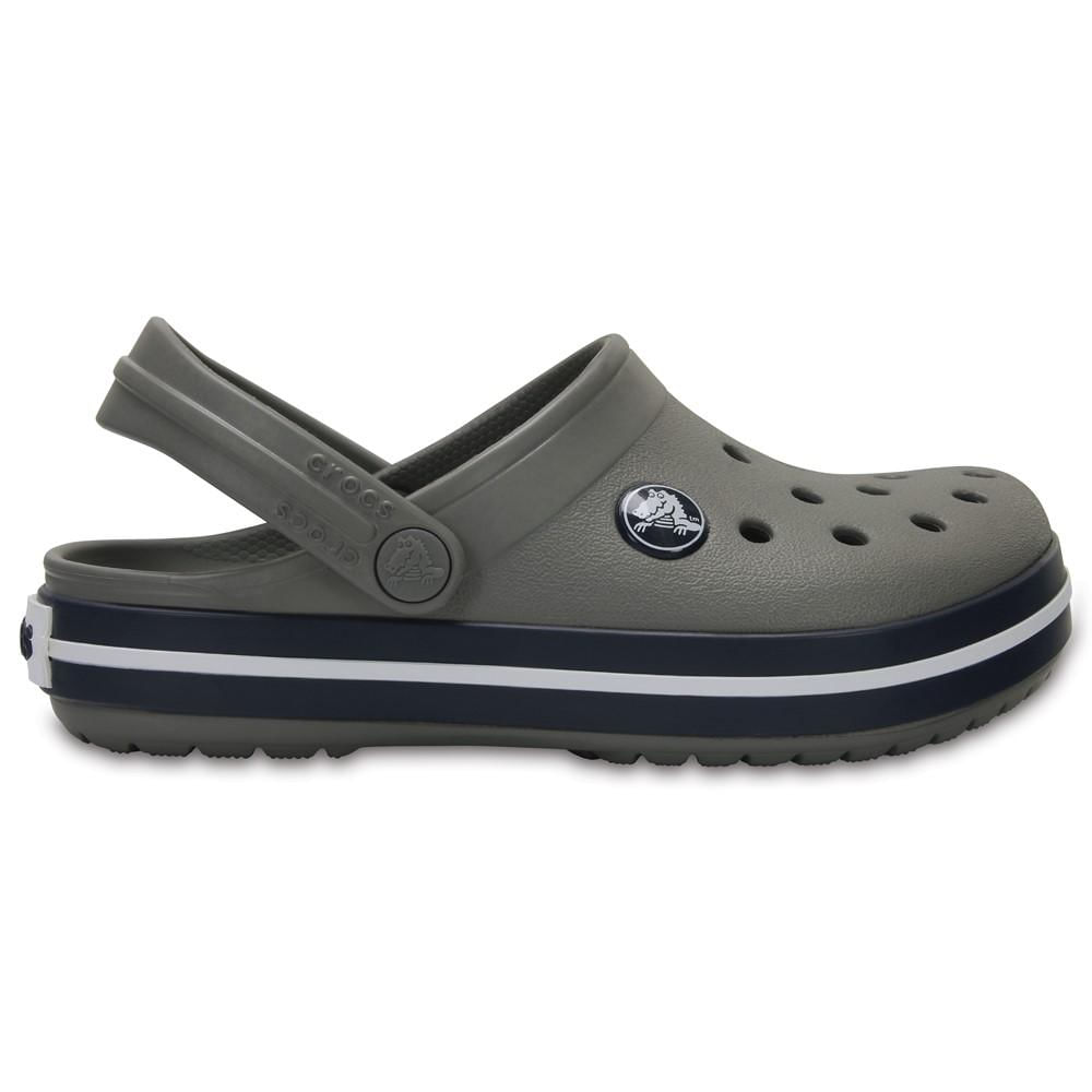 Sandália crocs crocband kids smoke/navy - Privalia