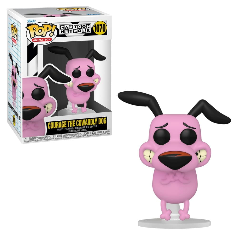 Boneco Funko Pop! Cartoon Network - Coragem o Cão Covarde - Privalia