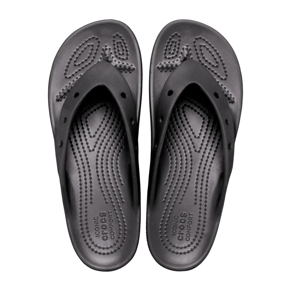 Chinelo crocs classic plataform flip black - Privalia