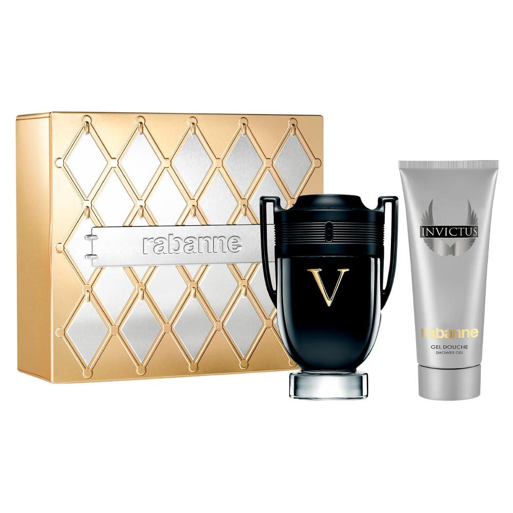 Kit Coffret Rabanne Invictus Victory Eau de Parfum Perfume Masculino ...