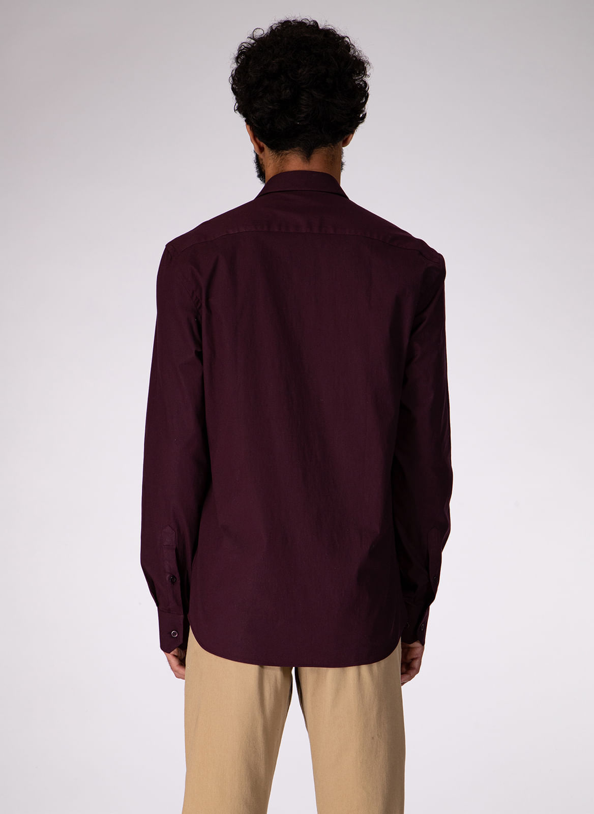 Camisa Manga Longa Colarinho Americano - Privalia