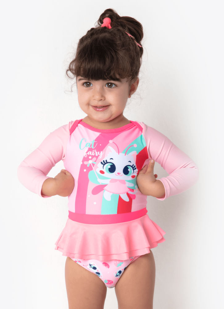 Maio Bebê Menina Gata Fada - Privalia