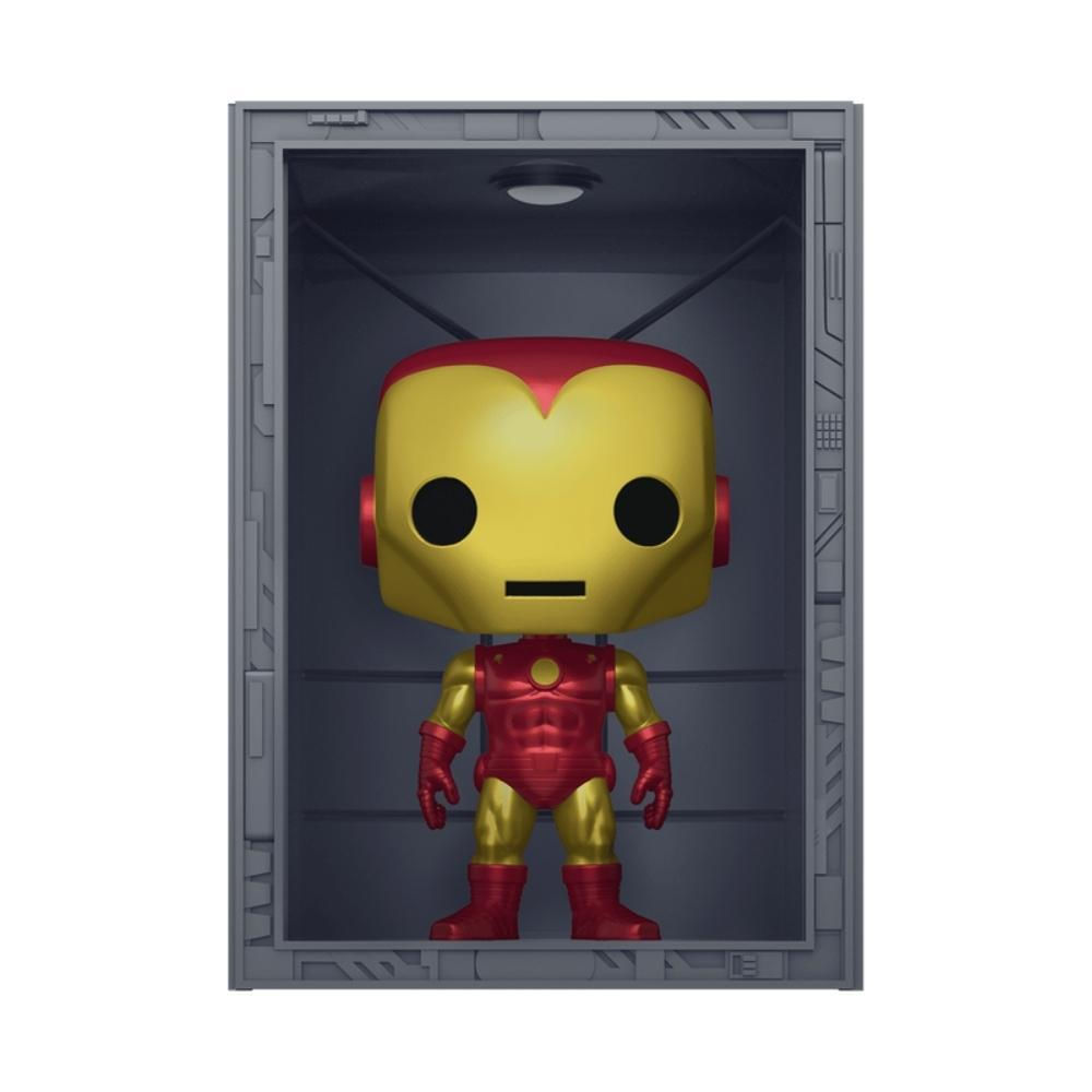 Boneco Funko POP! Deluxe Hall Of Armor: Iron Man Model 4 - Privalia