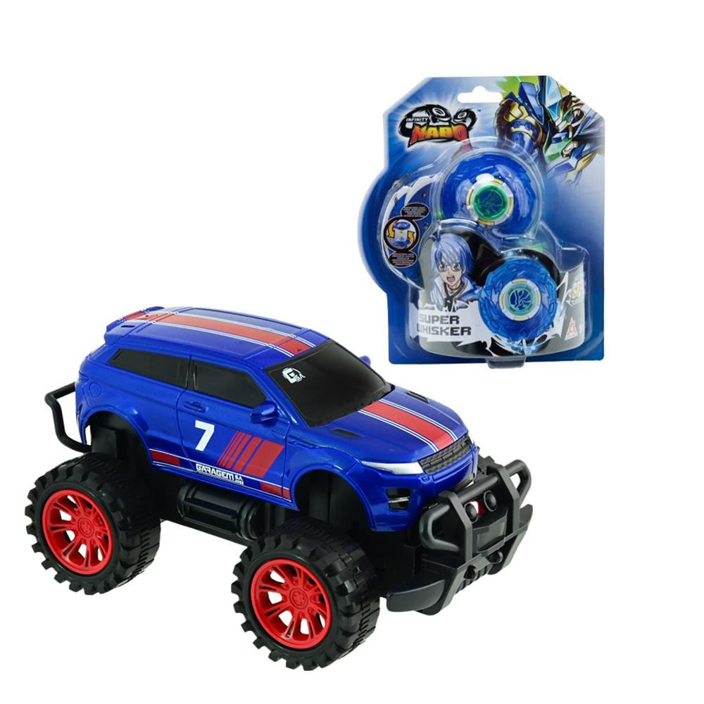 Kit Veículo Engage - Azul + Infinity Nado - Plastic - Azul - Privalia