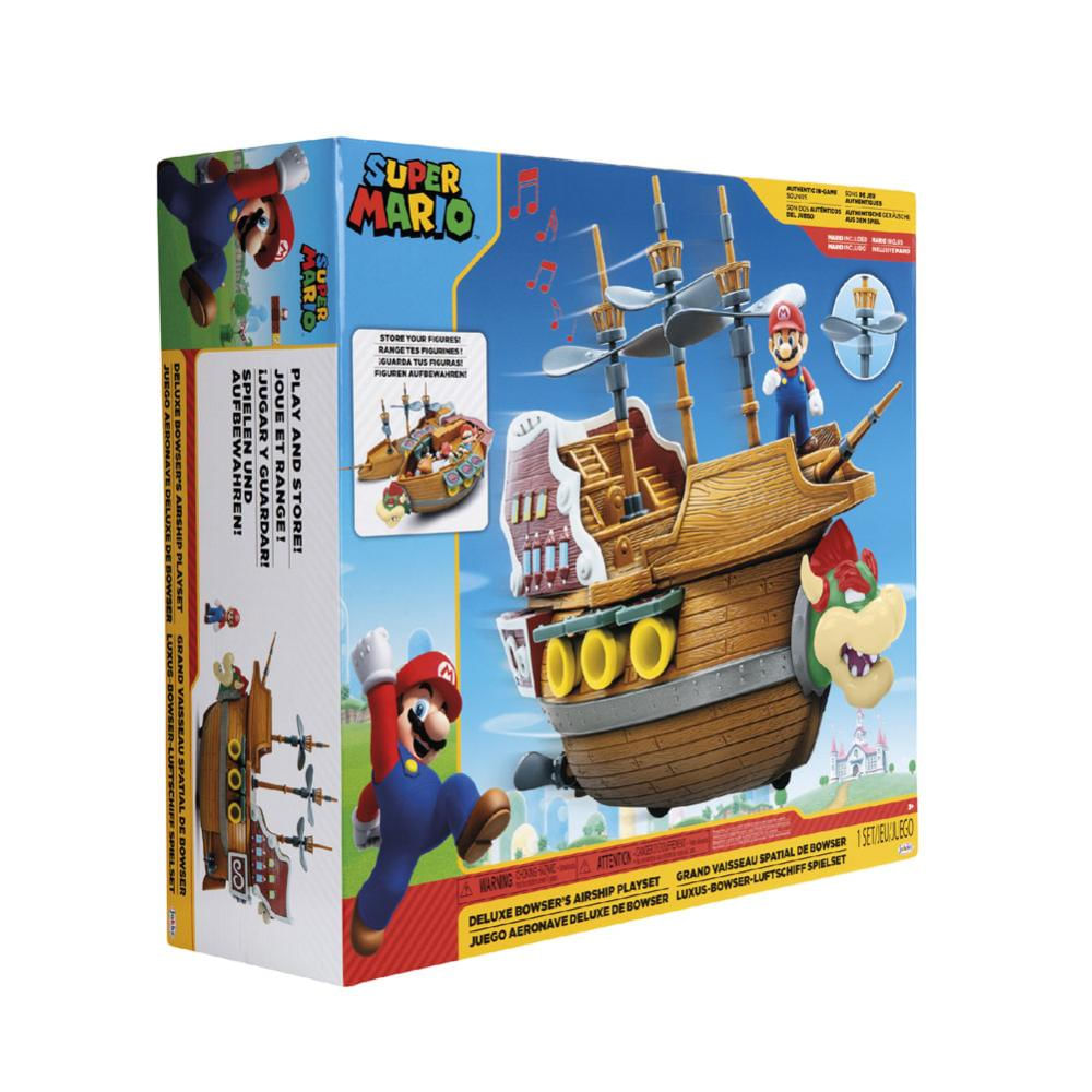 Super Mario - Deluxe Bowser Ship Playset - Privalia
