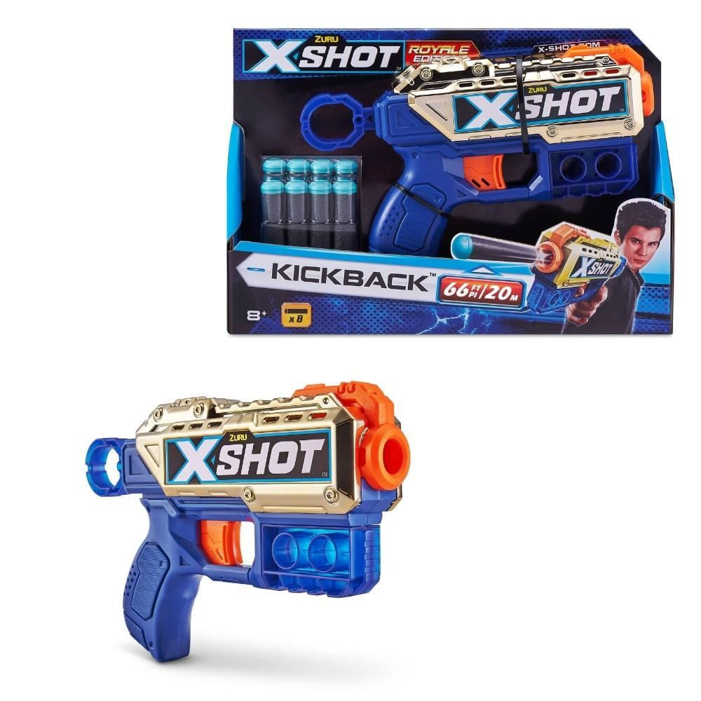 Lançador X-Shot - Royale Edition - Kickback - 8 Dardos - Privalia