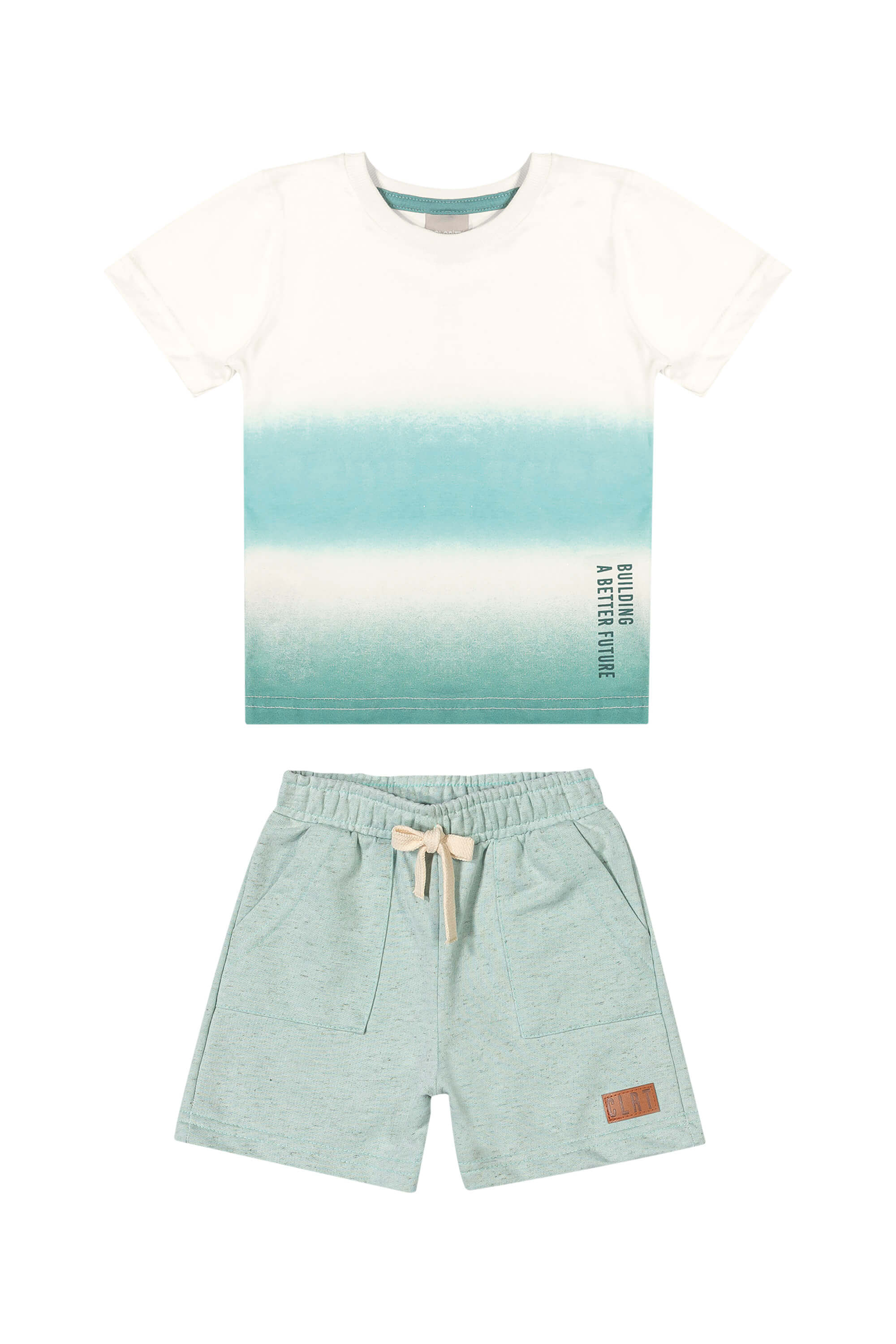 Conjunto Infantil Menino Building A Better Future Colorittá Bege - Privalia