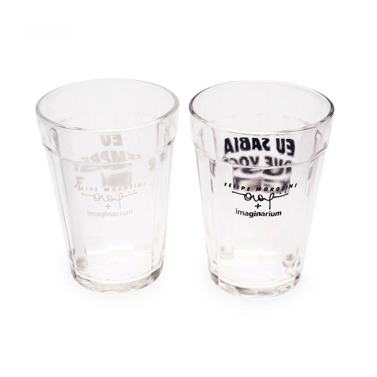 Dupla de Copos Eu Sabia Felipe Morozini - Privalia