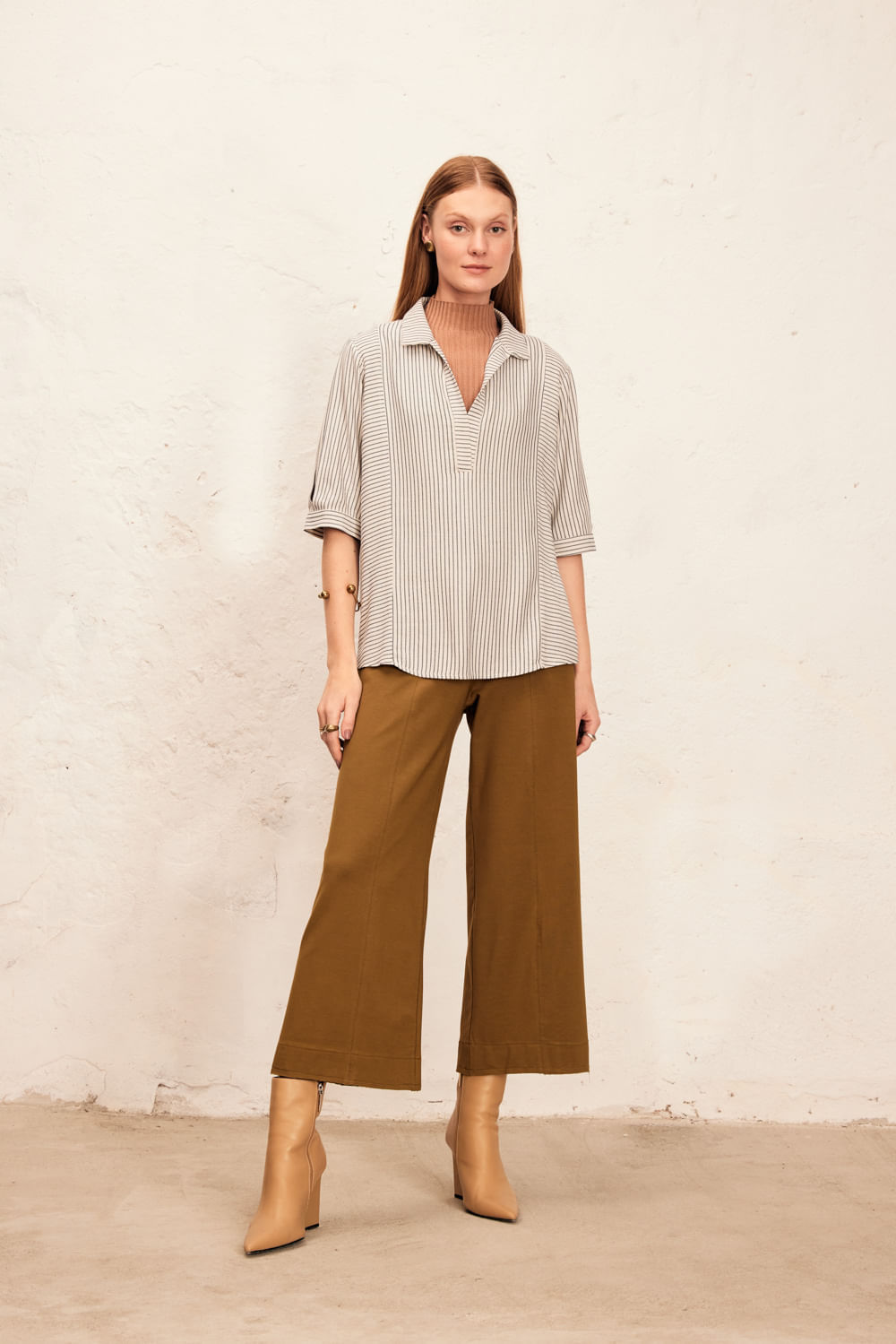 Blusa fio tinto marítimo azul maritimo - Privalia