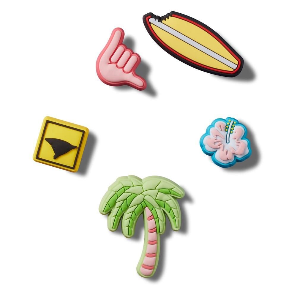 Jibbitz surfing pack com 5 unidades unico - Privalia