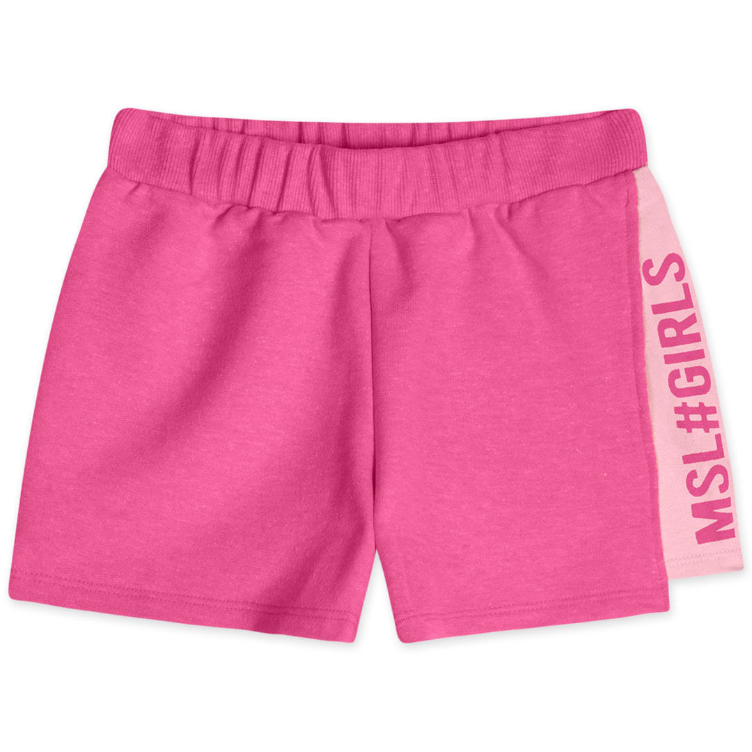 Conjunto Curto Moletom Infantil Feminino Marisol - Privalia