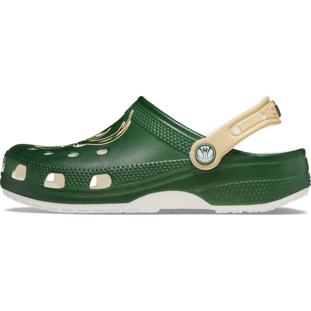 Sandálias crocs nba milwaukee bucks clog white - Privalia