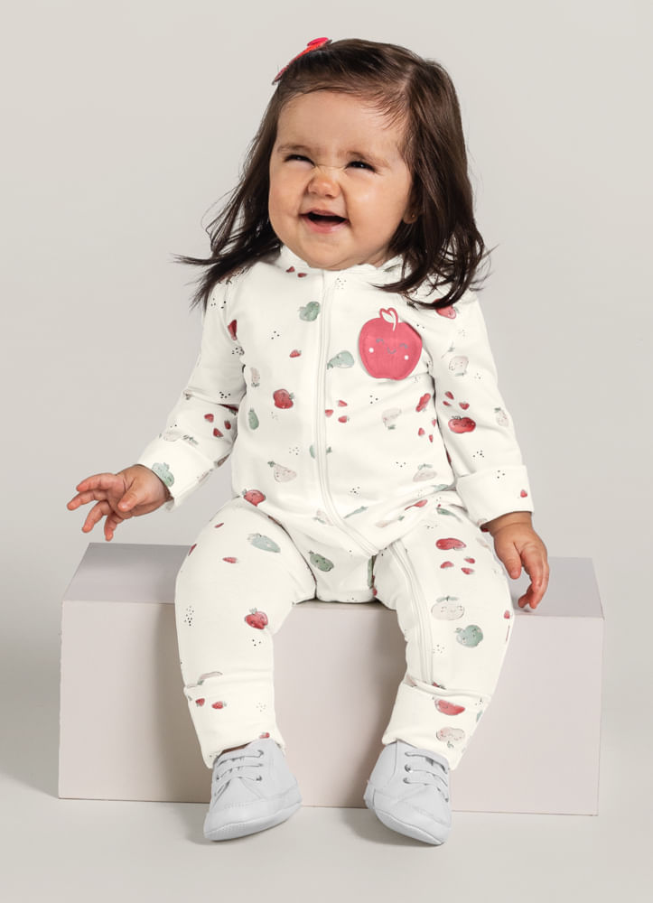 Macacão bebê menina de ursinhos Brandili Baby - Privalia