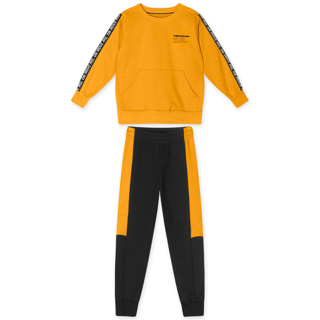 Conjunto Longo Moletom Infantil Masculino Marisol Privalia