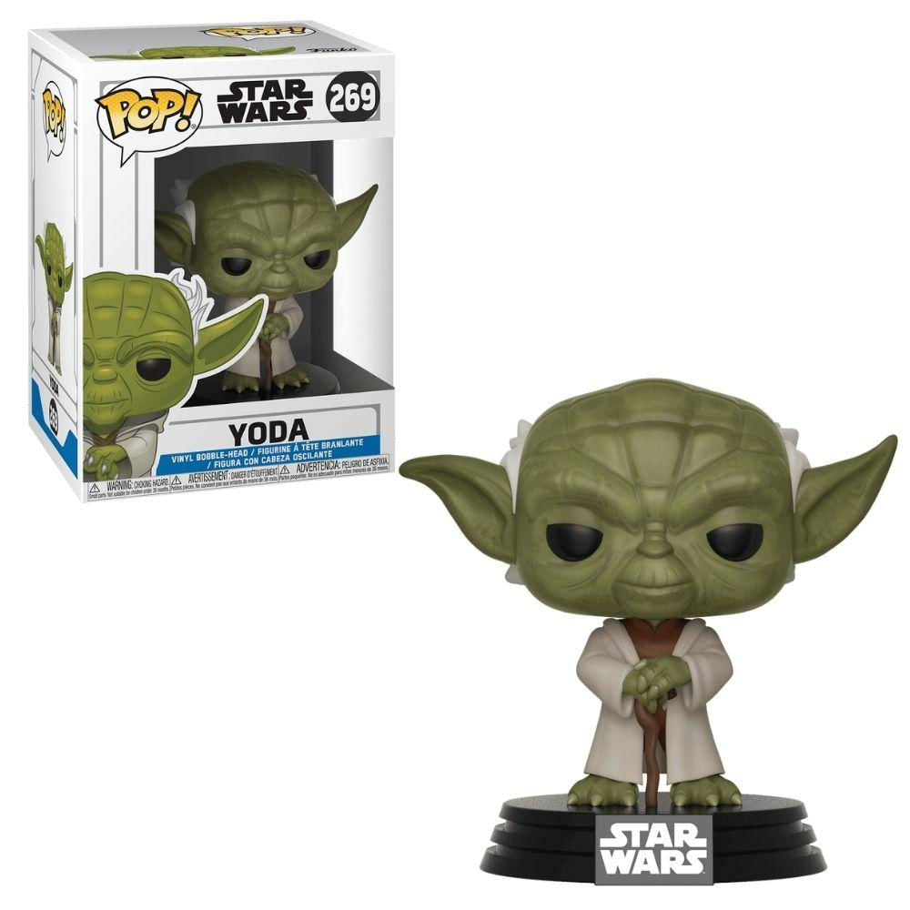 Boneco Funko POP! Star Wars Clone Wars Yoda - Privalia
