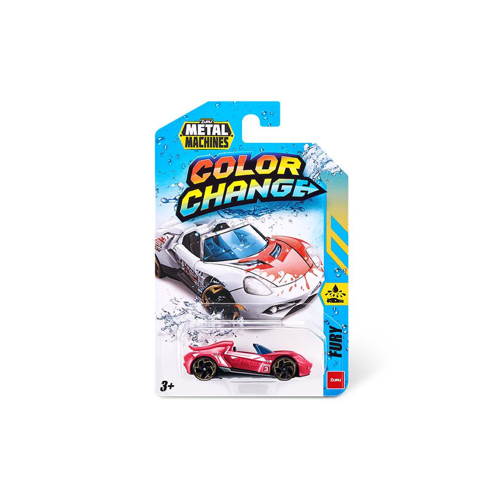 Miniveiculos Metal Machine Color Change - Fury - Privalia