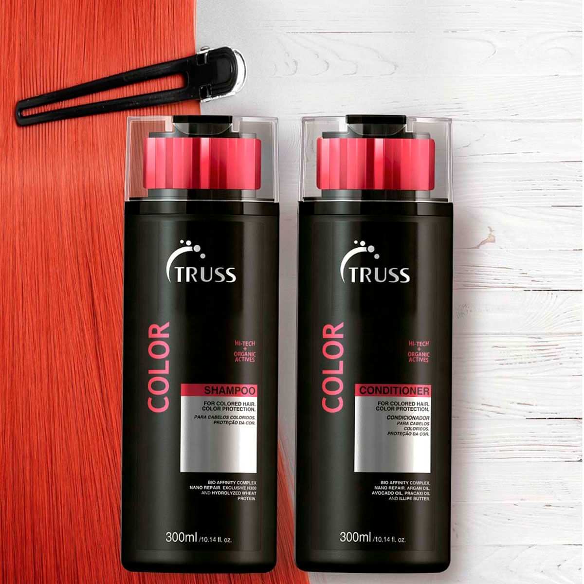 Truss Color - Shampoo+Condicionador 300ml+Mascara Specific 180g+Uso ...